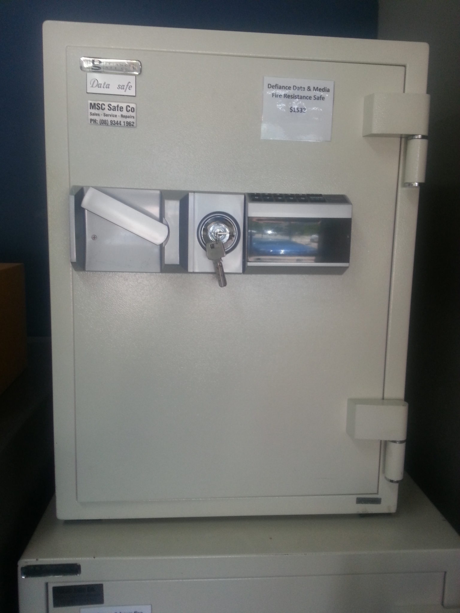 Defiance Data & Media Fire resistance safe - MSC Safe Co