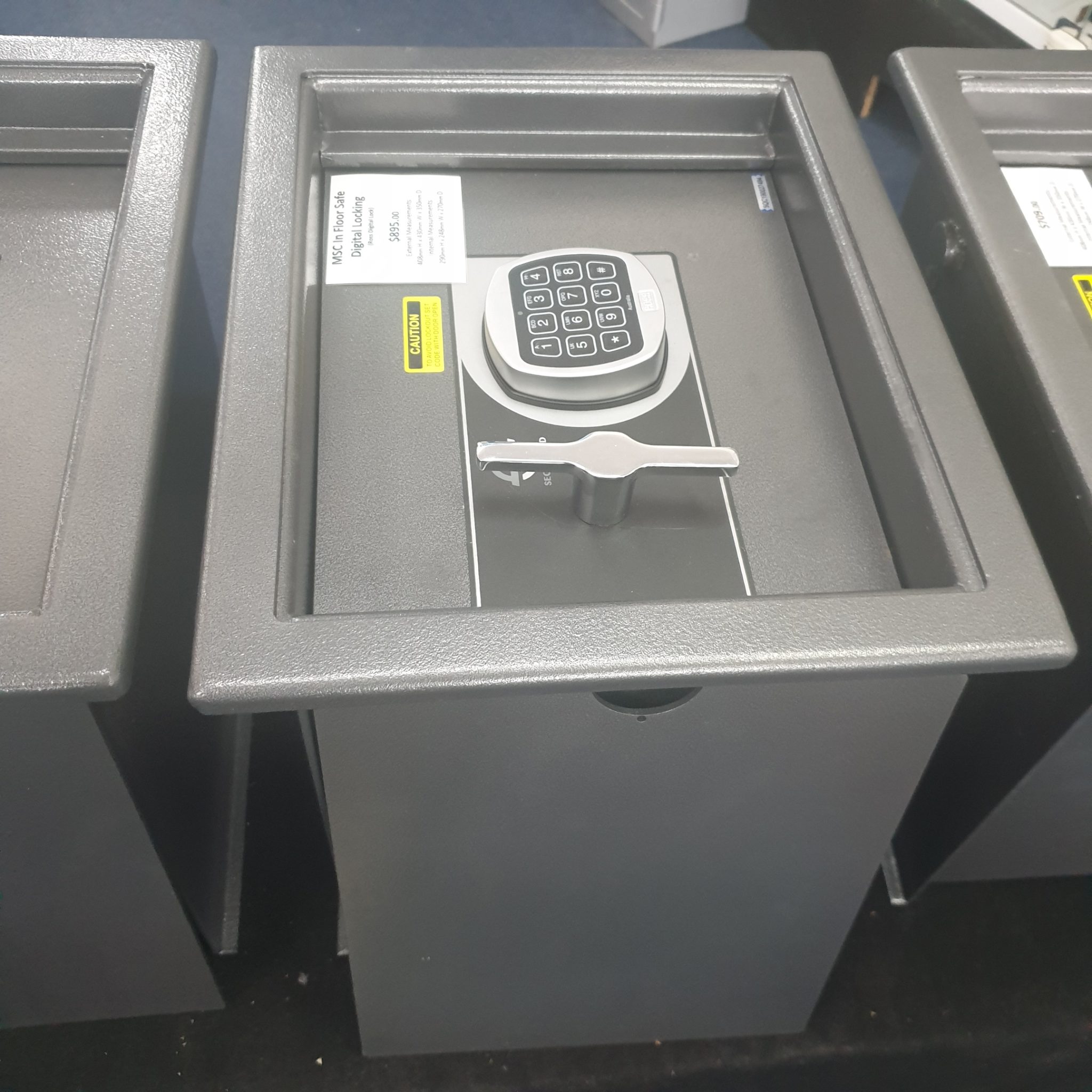 MSC Key lock In-floor Safe - MSC Safe Co