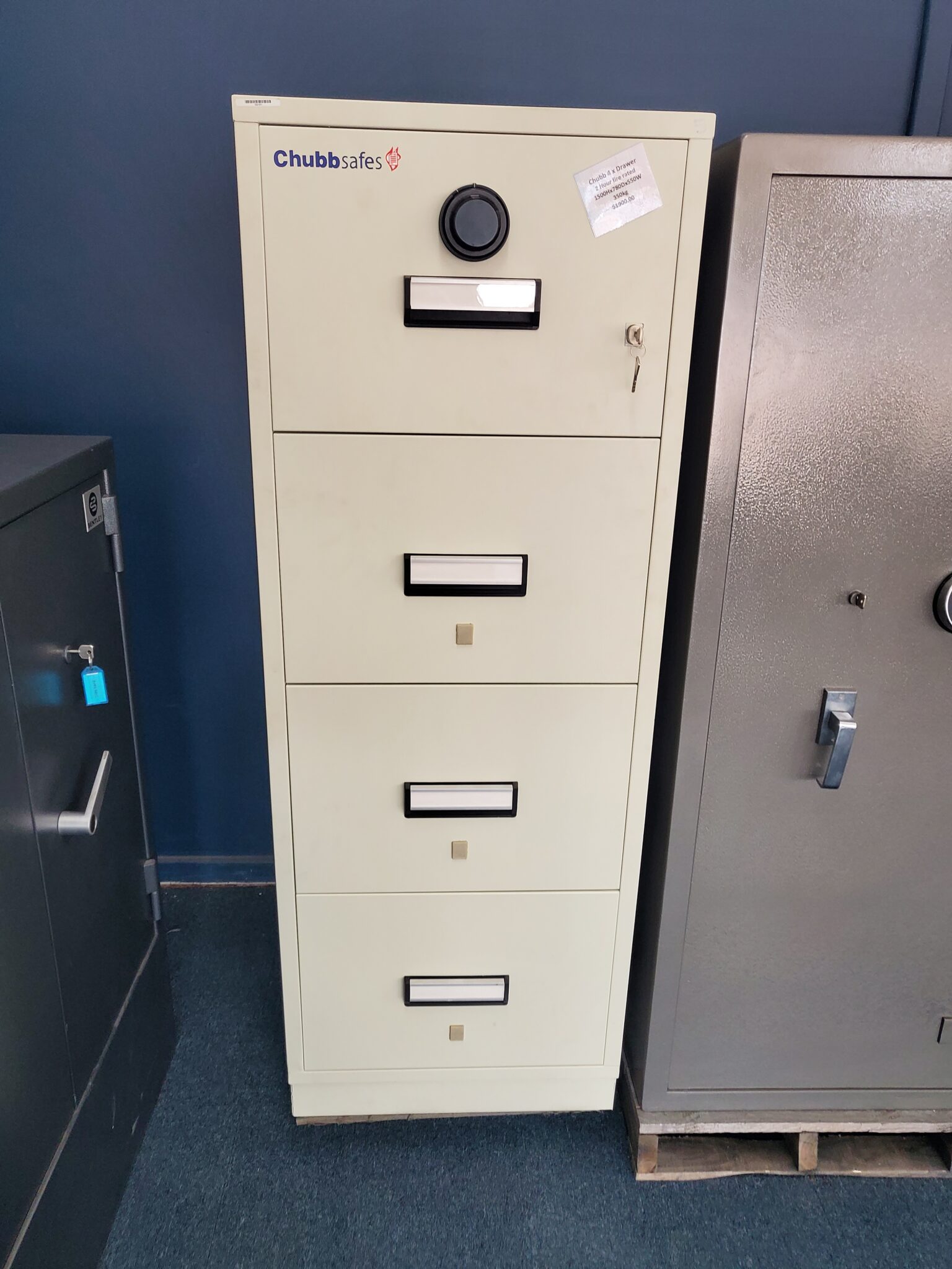Chubb 5220 Banker Digital & Combo Safe- Code:2039 - MSC Safe Co