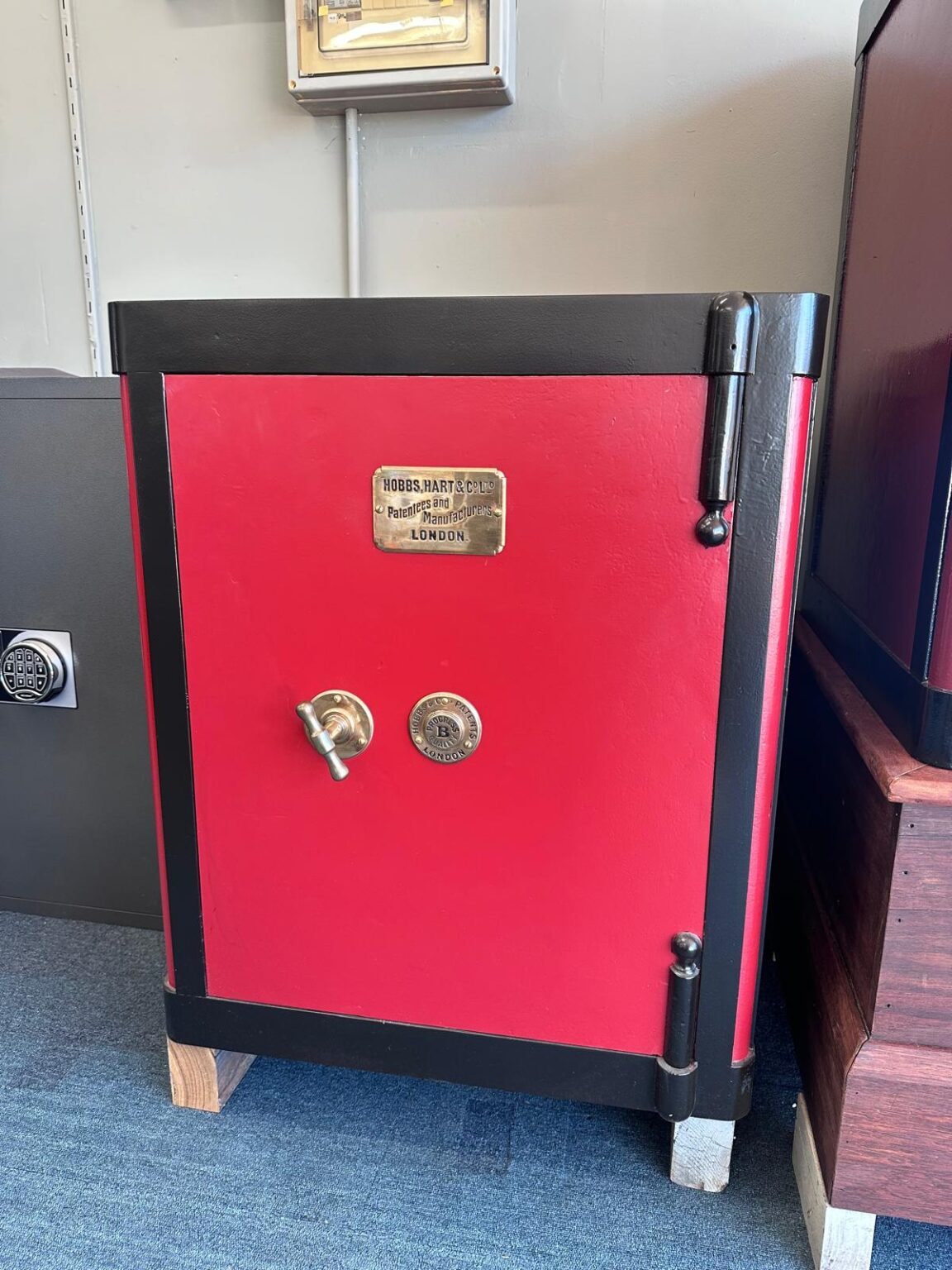 Antique Hobbs & Co Safe 1898 - MSC Safe Co